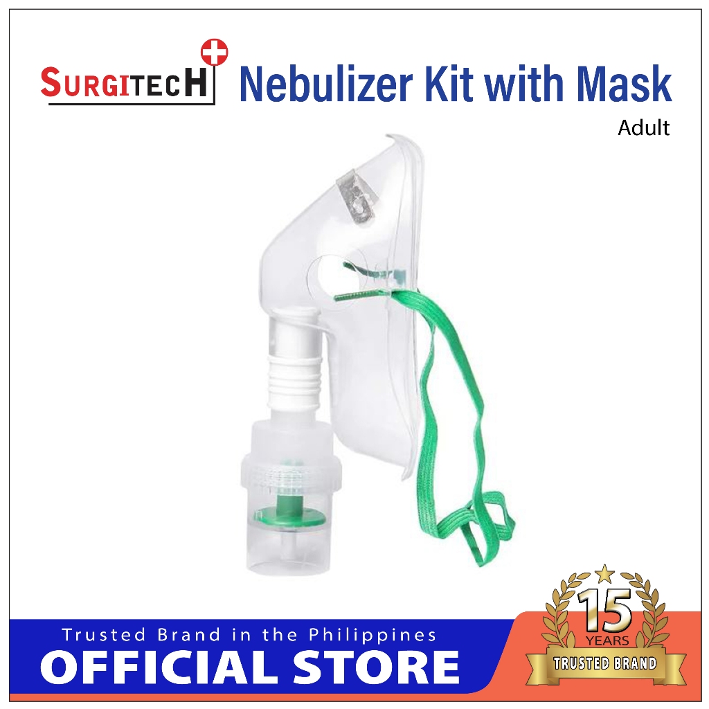 Surgitech Nebulizing Kit (Adult & Pedia) | Shopee Philippines