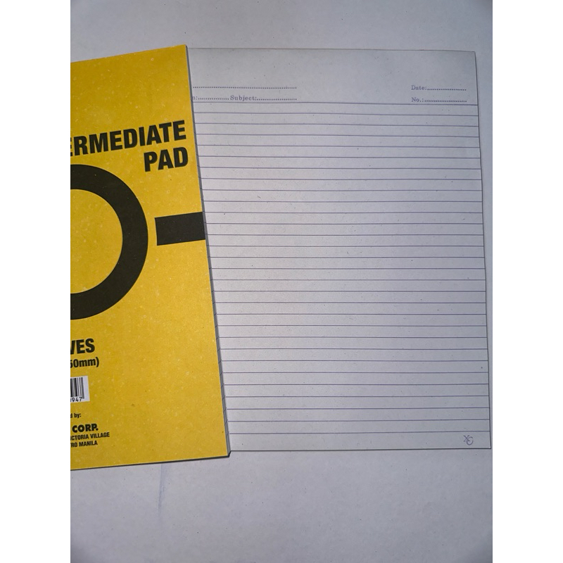 Intermediate Pad Paper l Sold per ream(10pads) l Long Writing Pad XO l ...