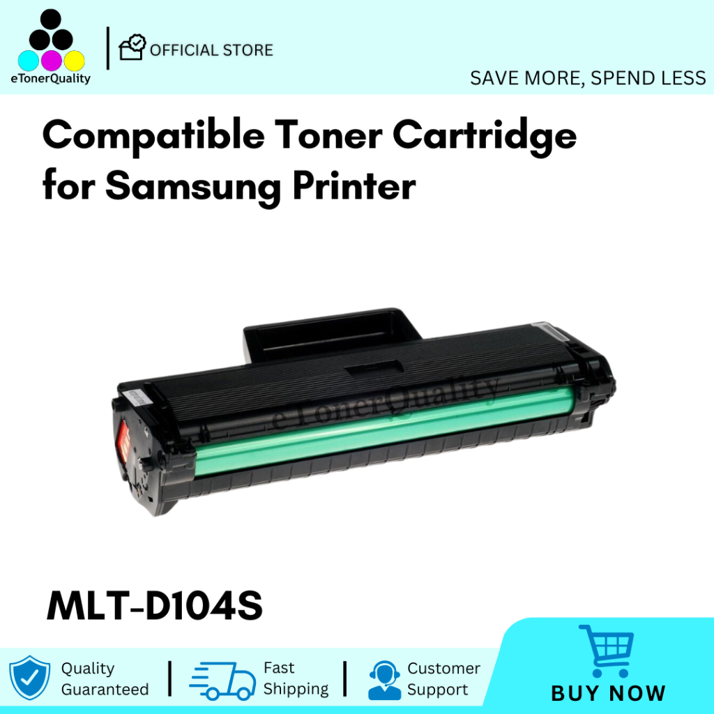 eTONER Compatible Toner Cartridge MLT D104S MLTD104s for use in Samsung ...