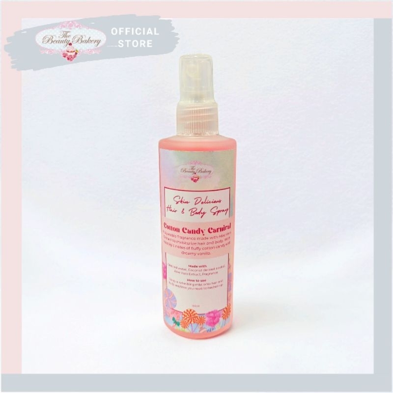 Cotton Candy Carnival Moisturizing Hair & Body Mist 100ml | Shopee ...