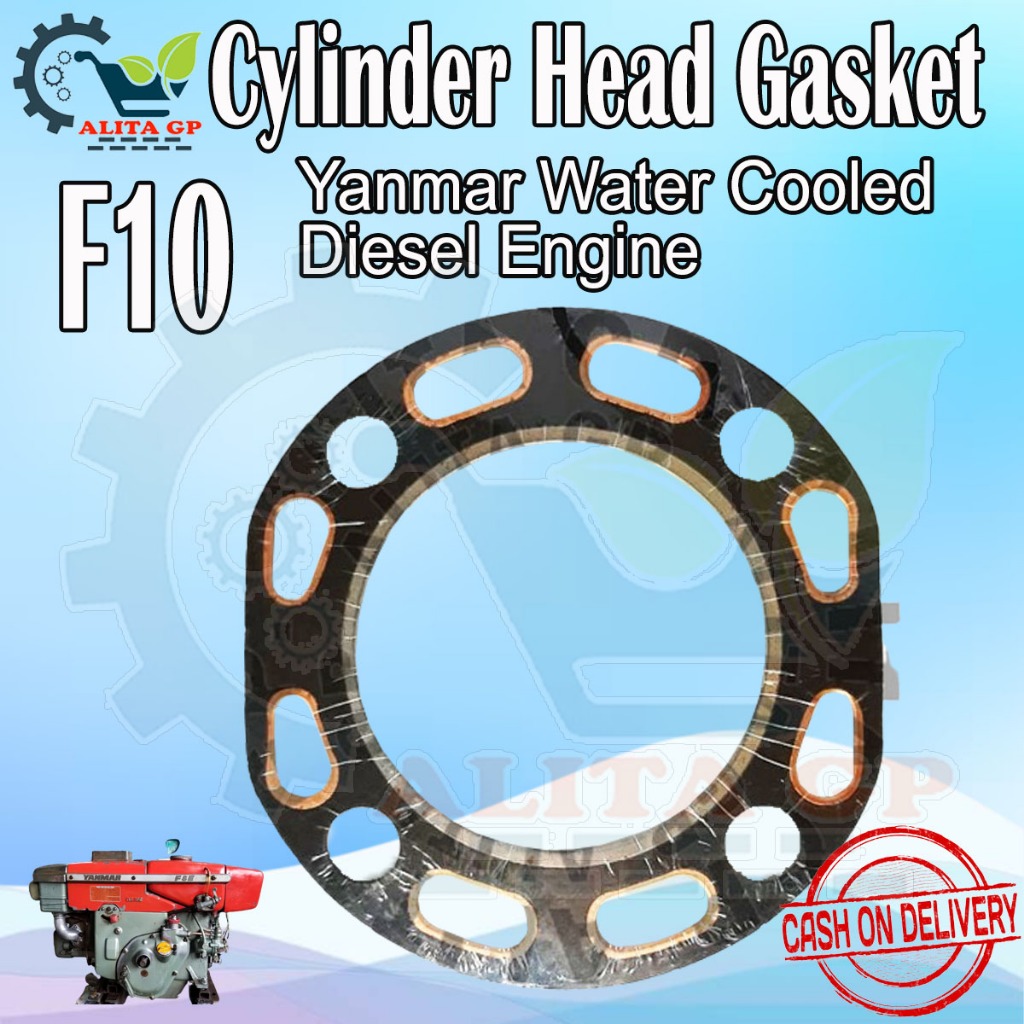 Cylinder Head Gasket Yanmar F10 Water Cooled Diesel Engine | Shopee ...