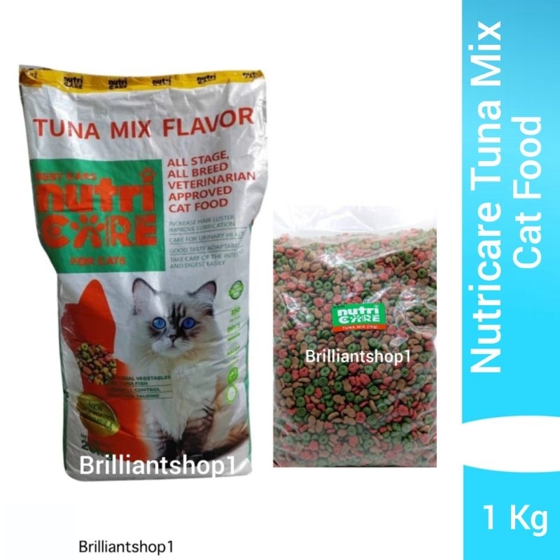 Nutricare Tuna Mix Cat Food 1Kg Repacked | Shopee Philippines