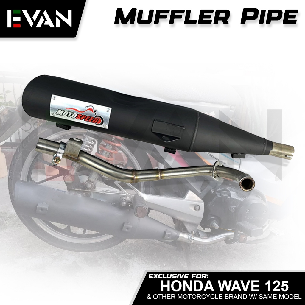 EVAN.PH Honda Wave 125 V4 Muffler Pipe Made in Thailand | Shopee ...