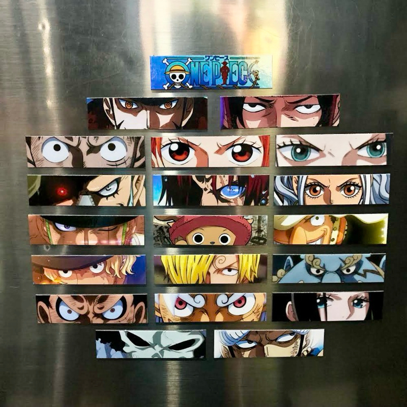 REF MAGNET One Piece Eye slap strawhat pirates | Shopee Philippines