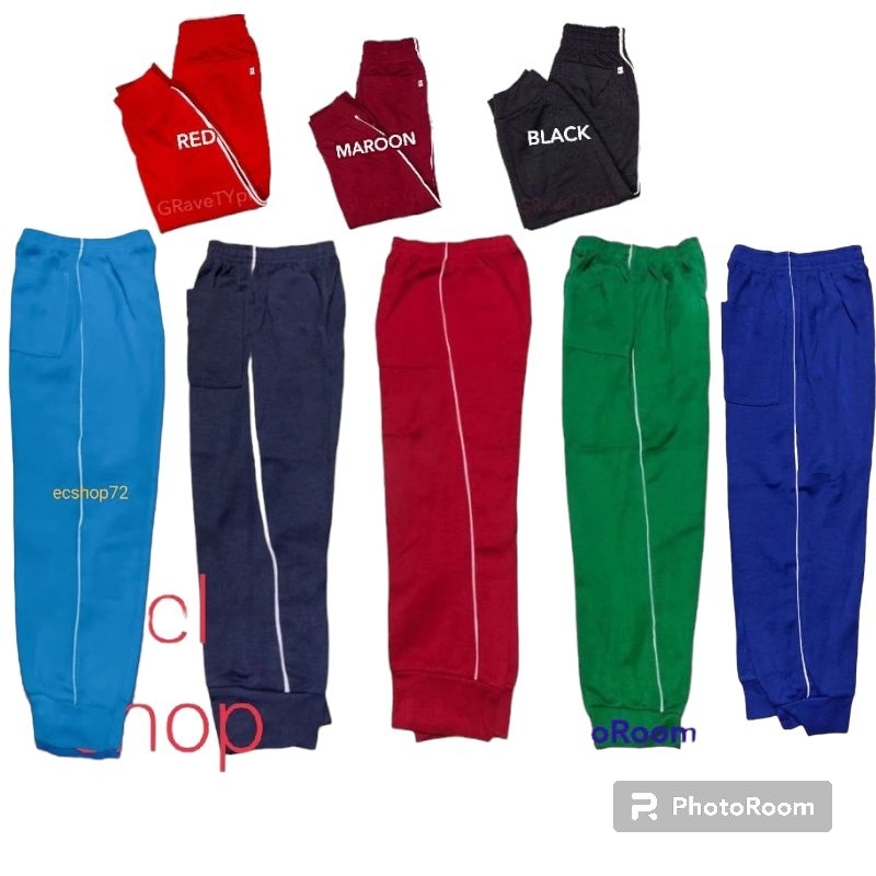 PE uniform Jogging Pants for kids unisex boy & girl kids to adult ...