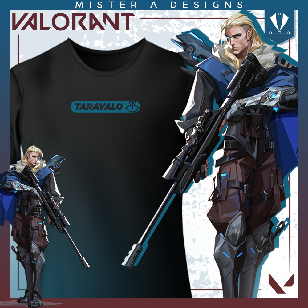 Minimalist 'TaraValo' with Valorant Male Agent's Ultimate | Mister A ...