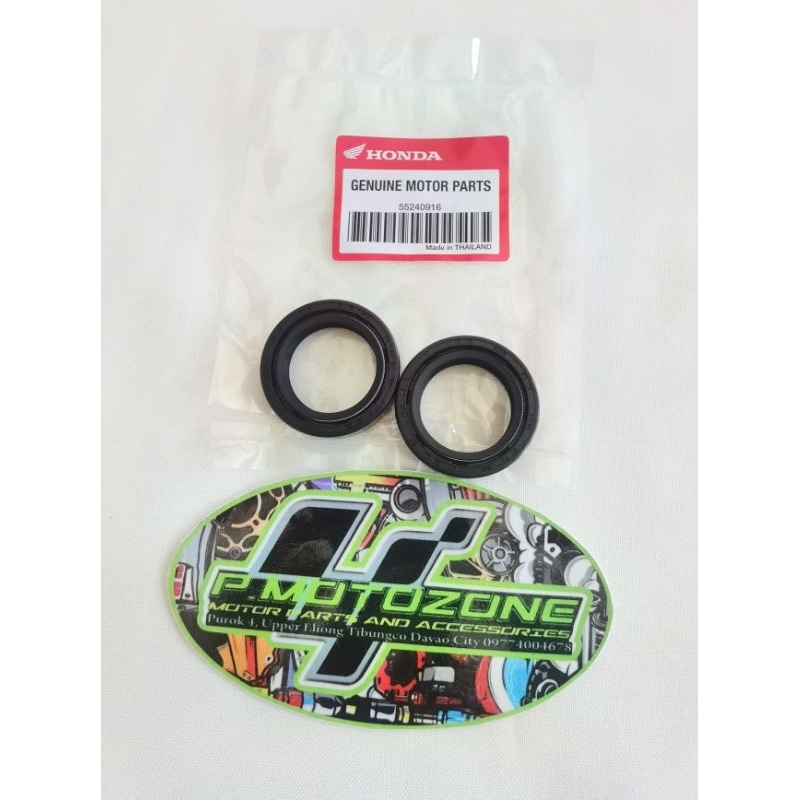 Fork oil seal Xrm 110 Xrm 125 Rs125 Wave125 Wave 100, 26-37-10.5 Honda ...