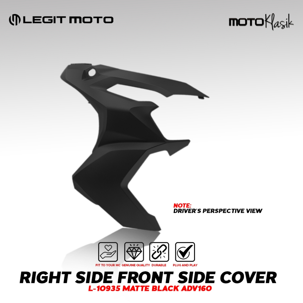LEGITMOTO ADV 160 FRONT SIDE COVER LEFT AND RIGHT SIDE FRONT FAIRING ...