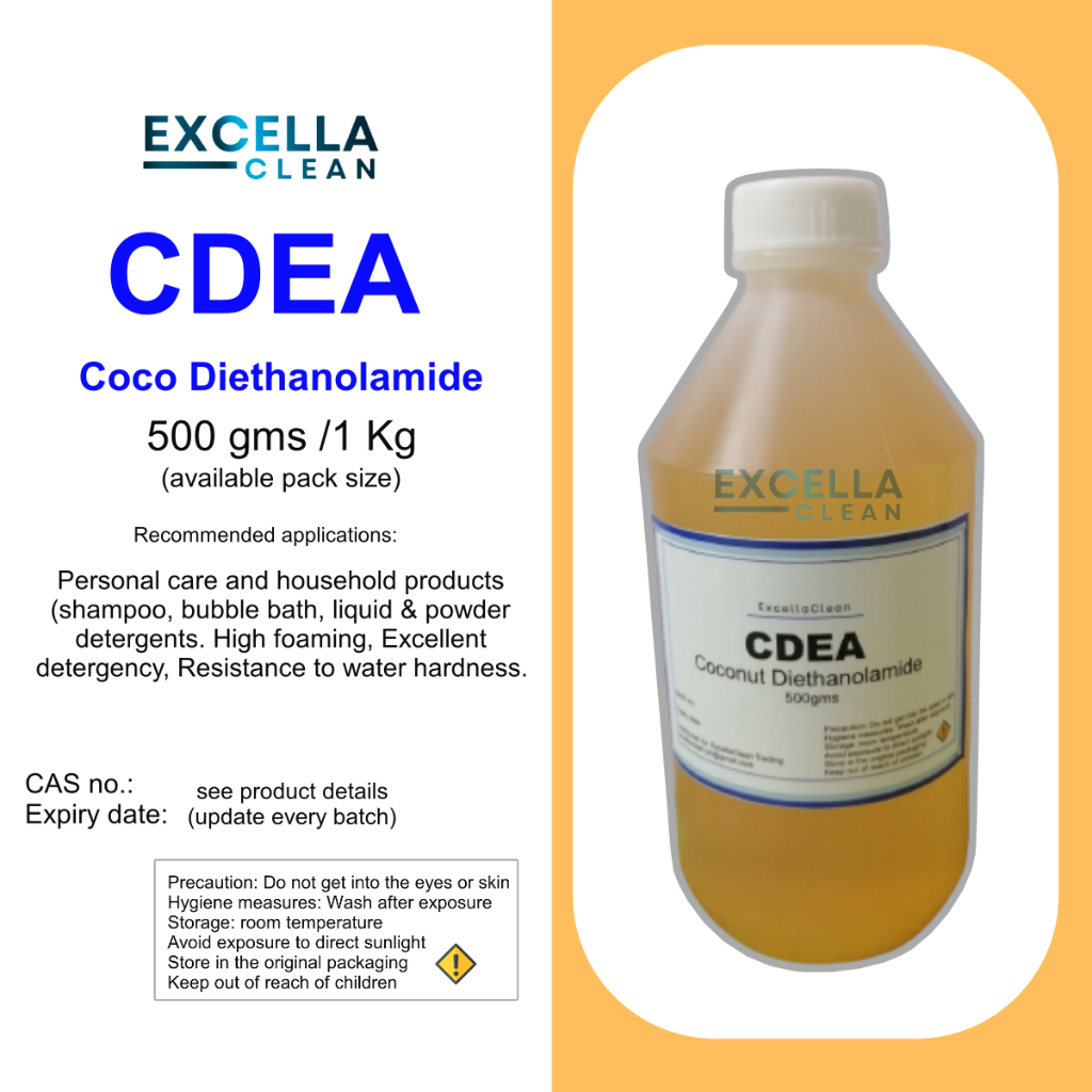 CDEA Coco Diethanolamide foam booster retail raw materials for DIY ...