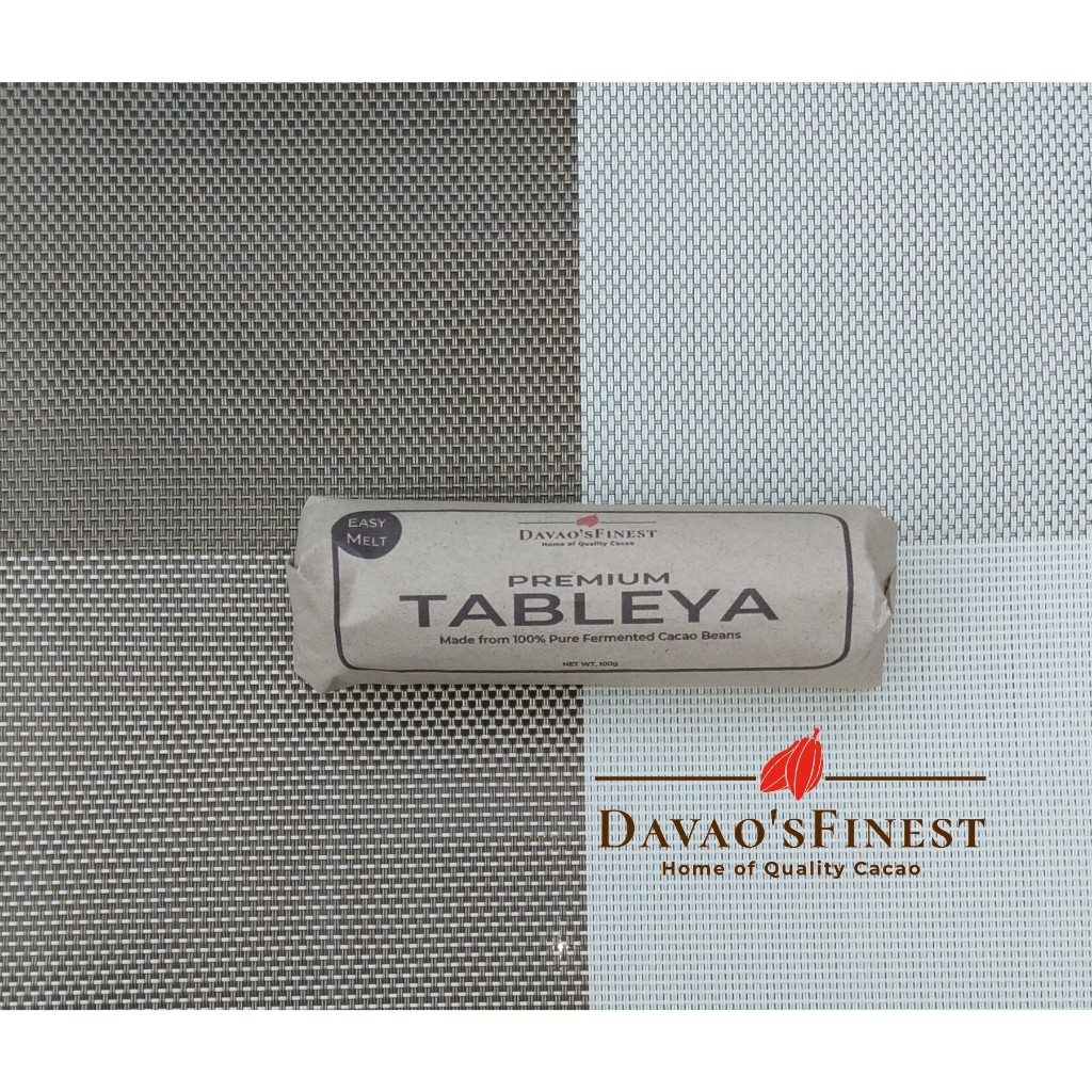 100g Davao's Finest Premium Tablea (Dark Roasted) | Shopee Philippines