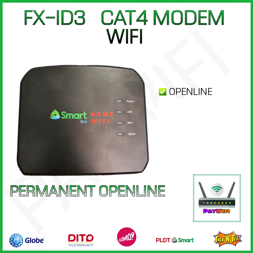 ID3 CAT4 MODEM OPENLINE | Shopee Philippines