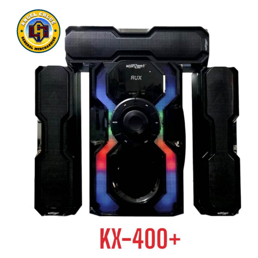 Konzert KX 400+ Bluetooth Multimedia 3.1 Speaker 4000W PMPO | Shopee ...