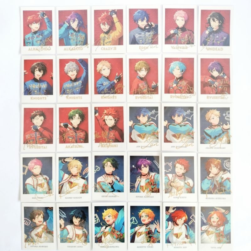 Ensemble Stars! Jun, Hiiro, Kohaku, Mayoi, Rinne, Ritsu Signed P.A ...