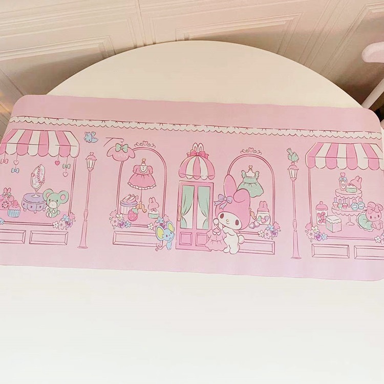 Sanrio Kuromi Table Mat Melody Placemat Cinnamoroll Mouse Pad Computer ...