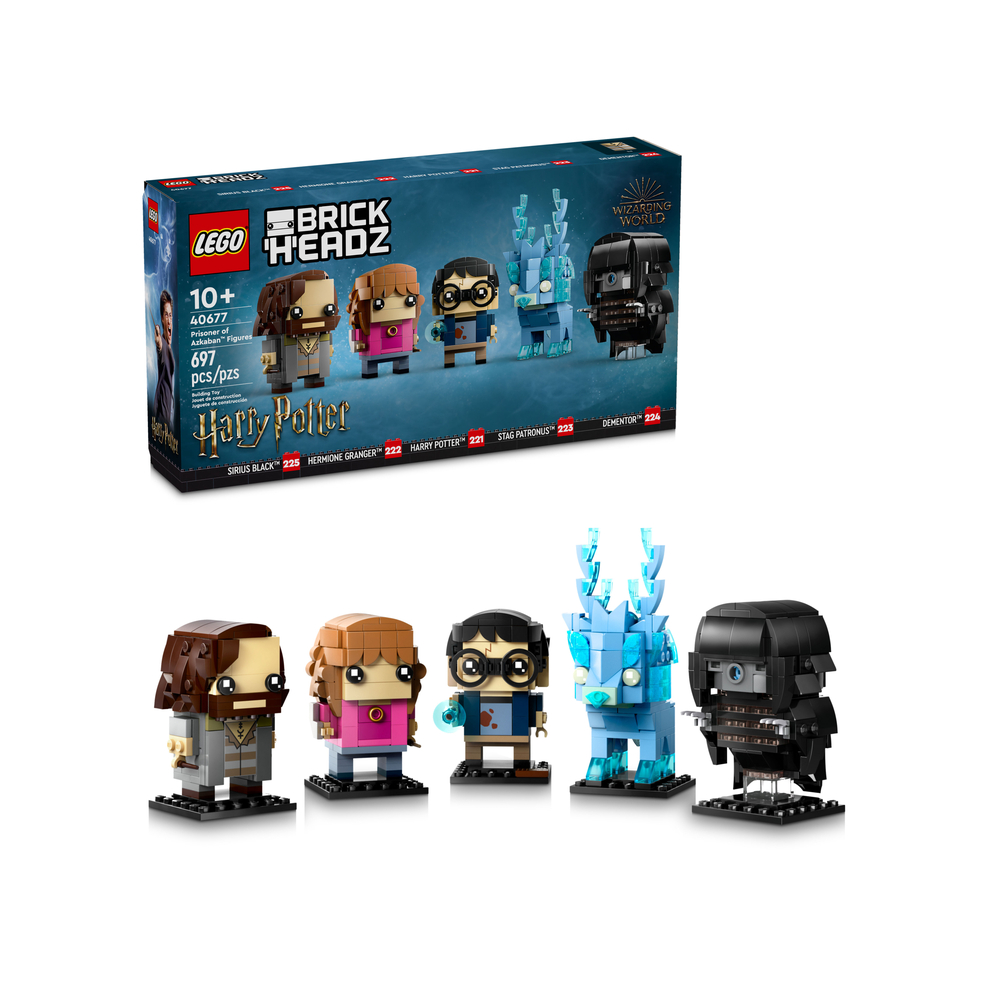 LEGO Brickheadz 40677 Harry Potter Prisoner of Azkaban Figures | Shopee ...
