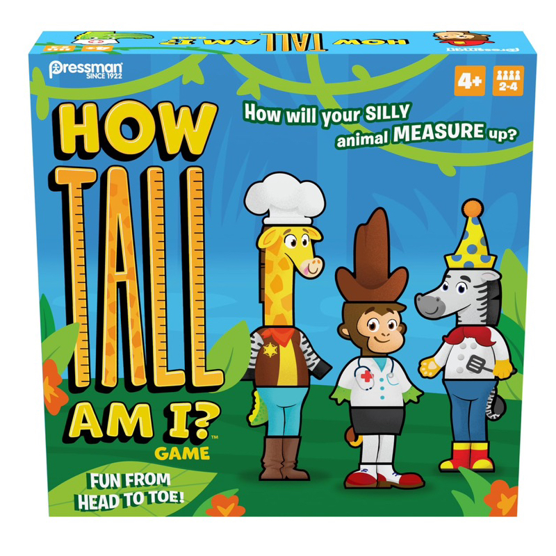 How Tall Am I? - Preschool Game of Measuring - Mix and Match to Create ...