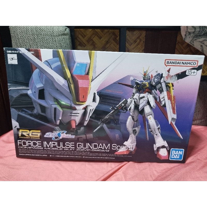 (ONHAND) Gundam The Witch From Mercury Seed Destiny Freedom HG / RG 1/144 Force Impulse Spec II ...