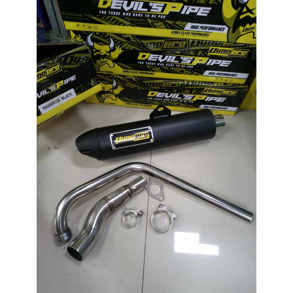 DYNOPRO Devil's pipe for Raider150 | Shopee Philippines