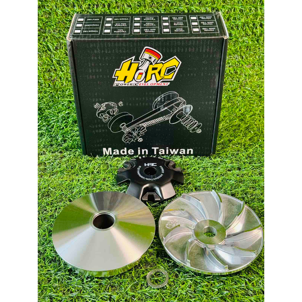 HIRC PULLEY SET FOR NMAX/AEROX/M3/GRAVIS/GEAR/FAZZIO/MSI/MIO/CLICK/BEAT ...