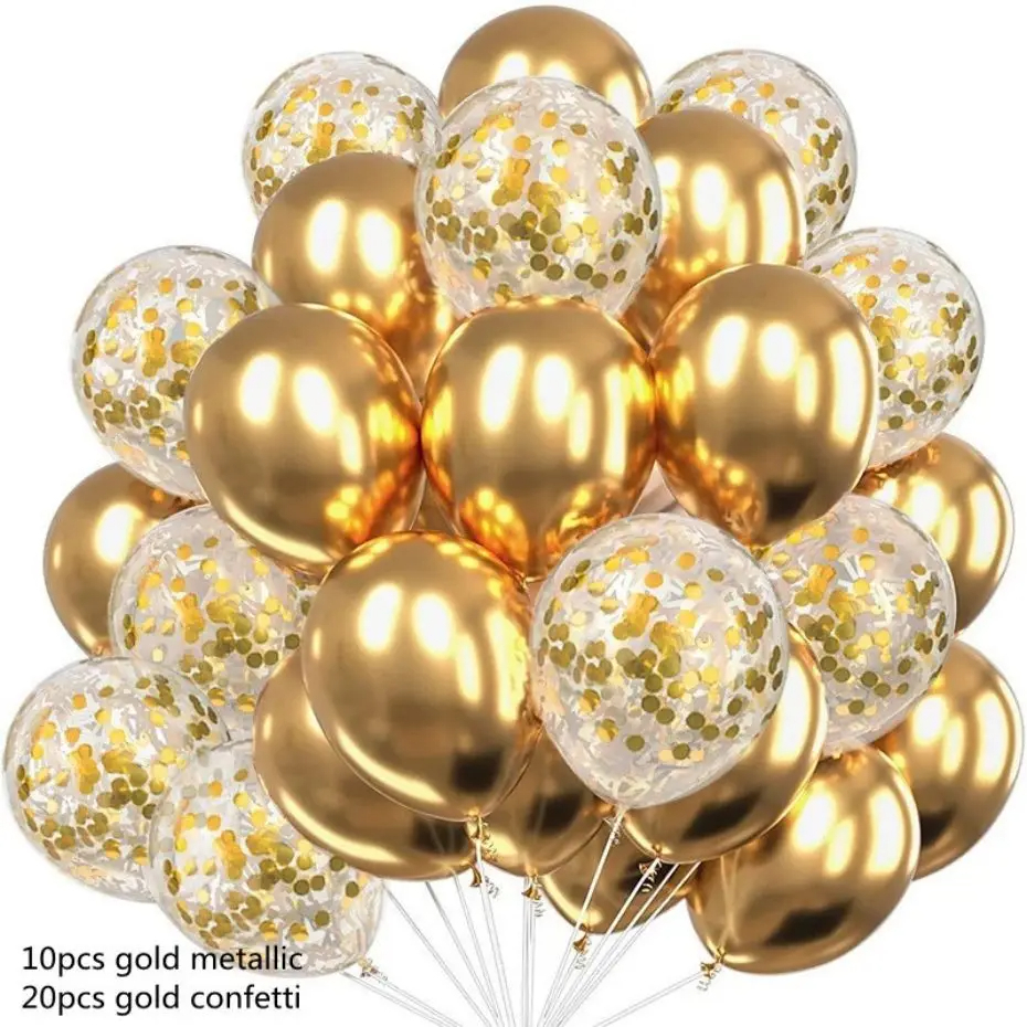 30pcs Globos Confetti Latex Balloons Wedding Decoration Baby Shower ...