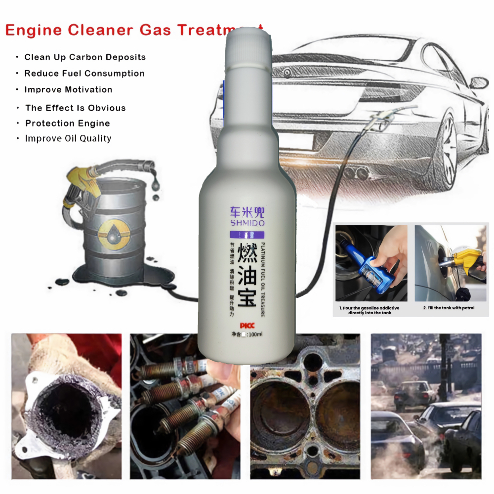 3PCS Engine Internal Cleaner Oil Additive Fuel Saver Fuel System ...