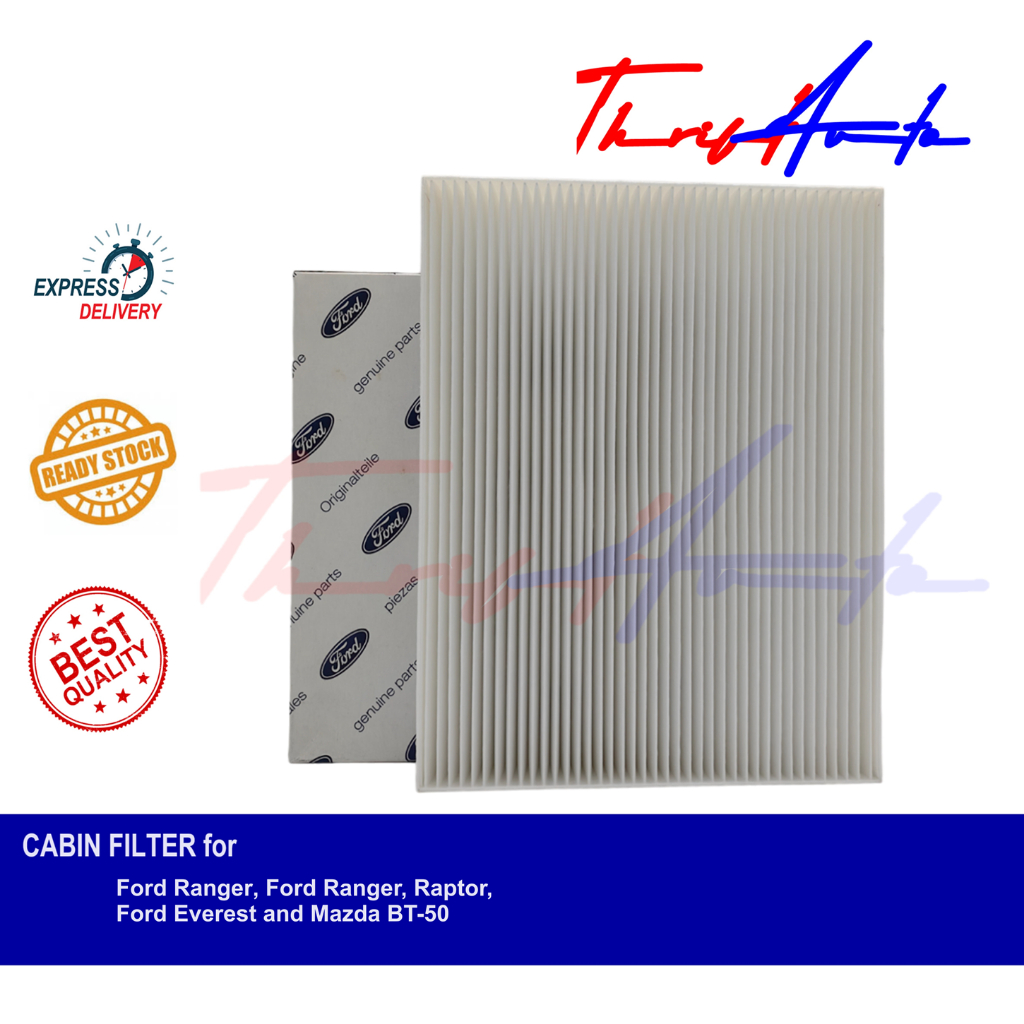 AC Cabin Filter for Ford Ranger, Ford Ranger Raptor, Ford Everest and ...