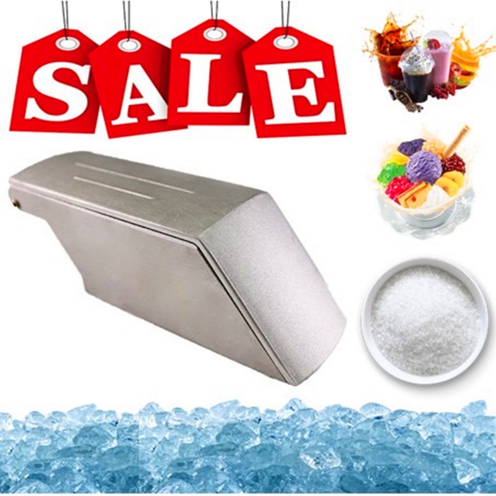 RKZ Stainless Steel Manual Ice Shaver Ice Crusher-COD | Shopee Philippines