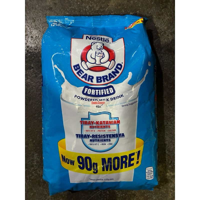 Bear Brand Fortified Milk 1.2kg/840g/680g/300g | Shopee Philippines