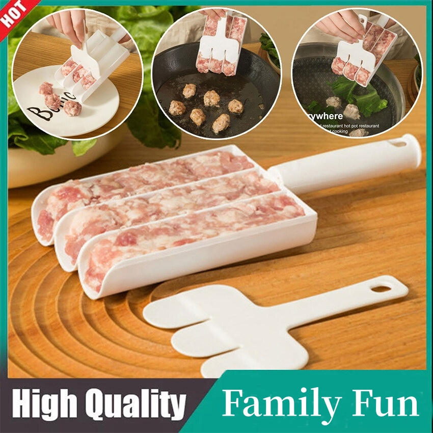 3 In 1 Meatball Maker Set Fried Fish And Bean Meat Dumplings Mould ...