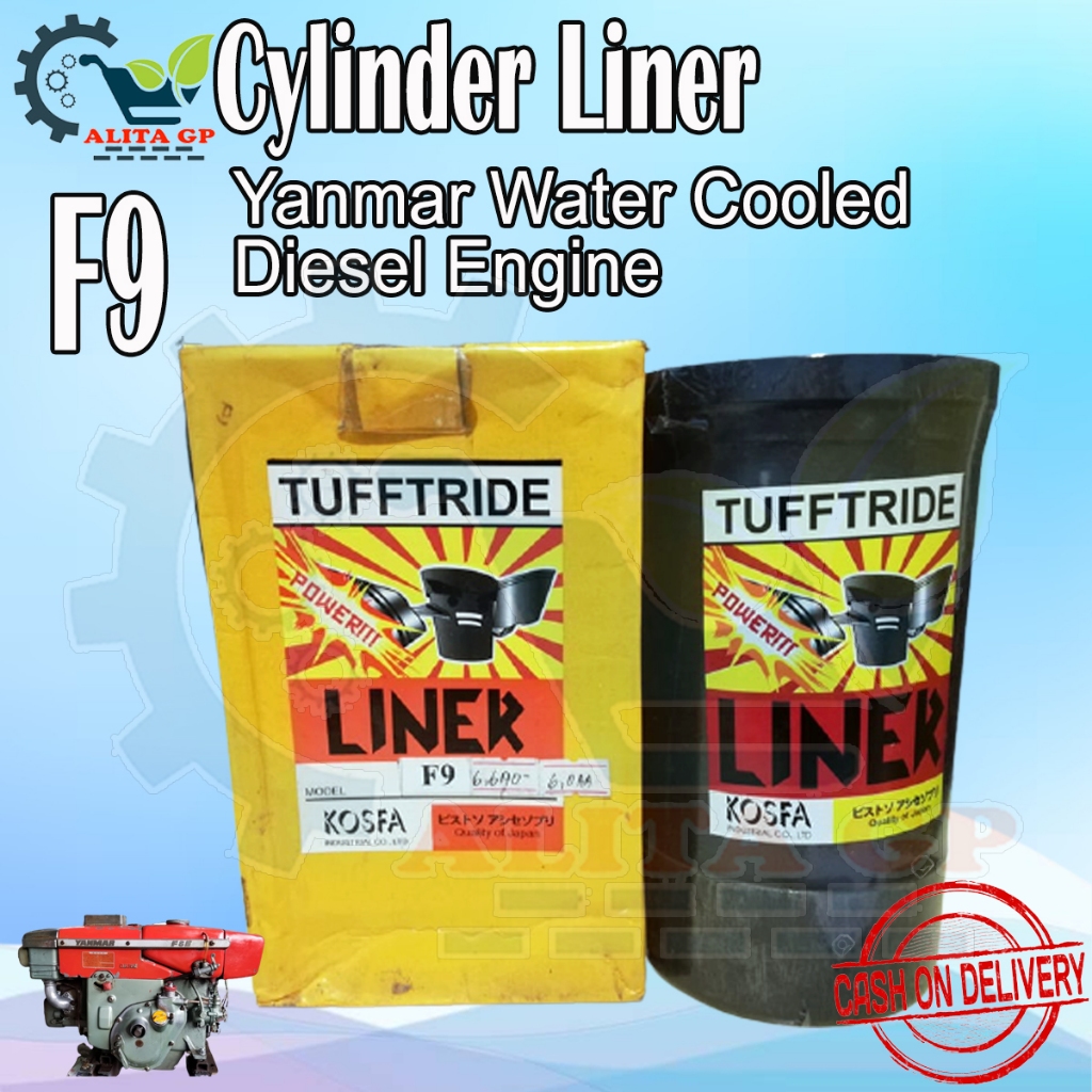 Cylinder Liner Yanmar F9 Water Cooled Diesel Engine | Shopee Philippines