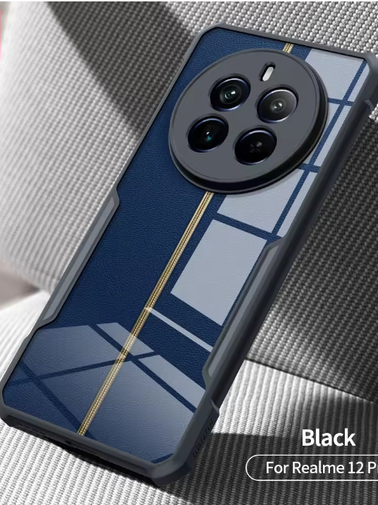 Realme 12 pro / Realme 12 pro+ xundd Transparent Back Cover Airbag ...