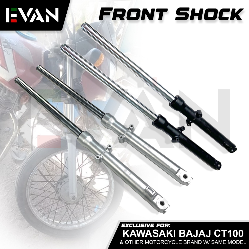 EVAN.PH Kawasaki BAJAJ CT100 Front Dual Shock Absorber Stock Ordinary ...