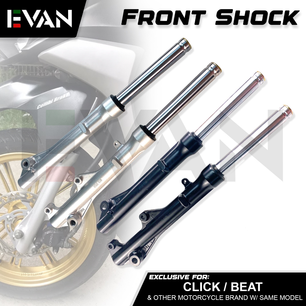 EVAN.PH Front Shock For Honda Click 125i / 150i / Beat Fi/Carb Motorcycle 6003 | Shopee Philippines
