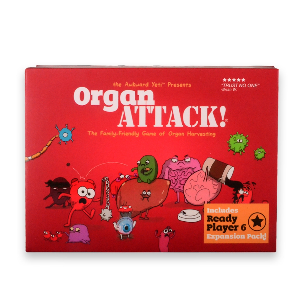Monstermarketing Organ War Card Game When Organ Attack each other Party ...