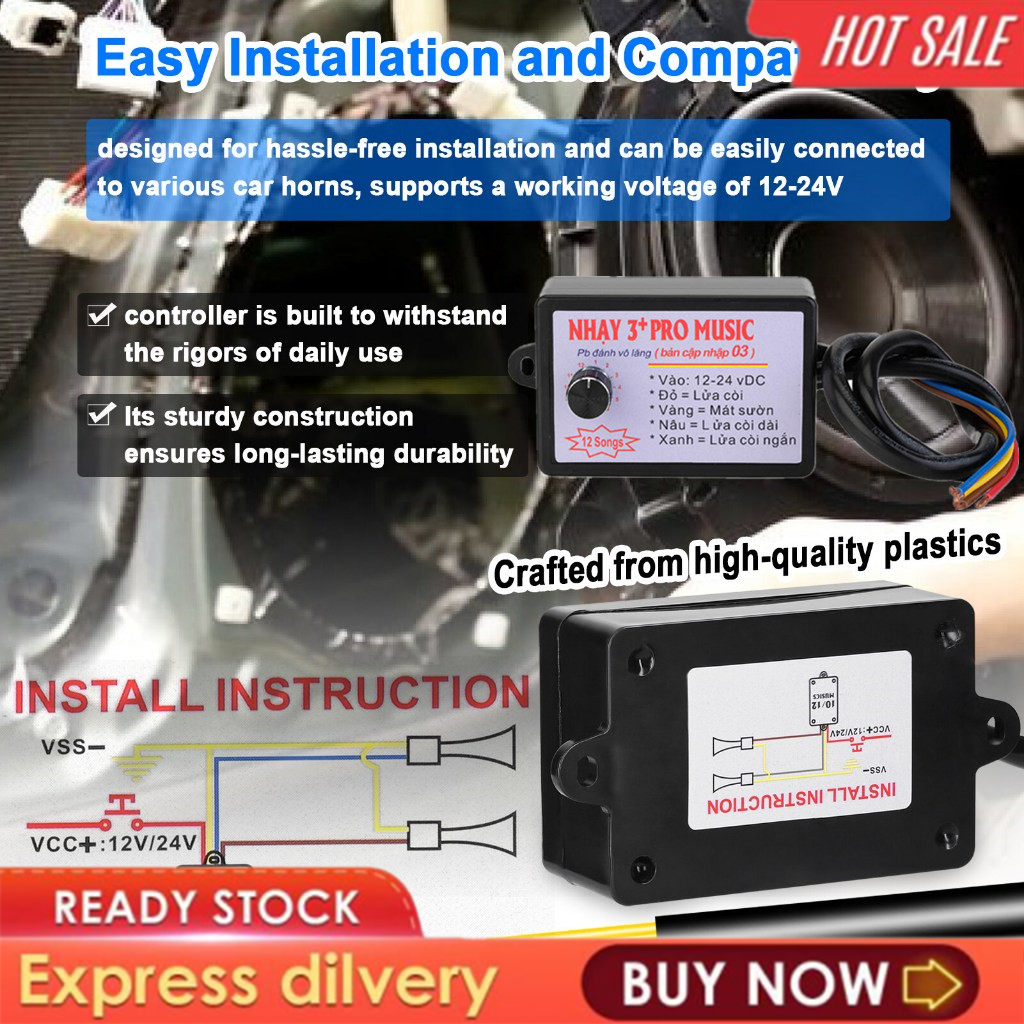 Truck Rapid Relay Nhay 3pro Music Relay Tunebox Music Box For Motor And ...