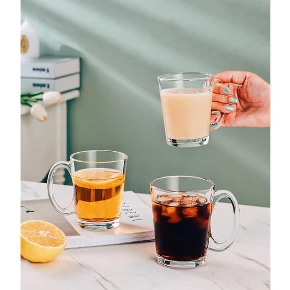 GLASSWARE MUG SET 6PCS | Shopee Philippines
