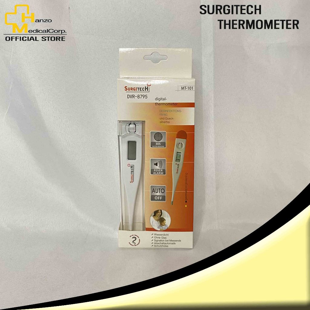 SURGITECH DIGITAL THERMOMETER | Shopee Philippines