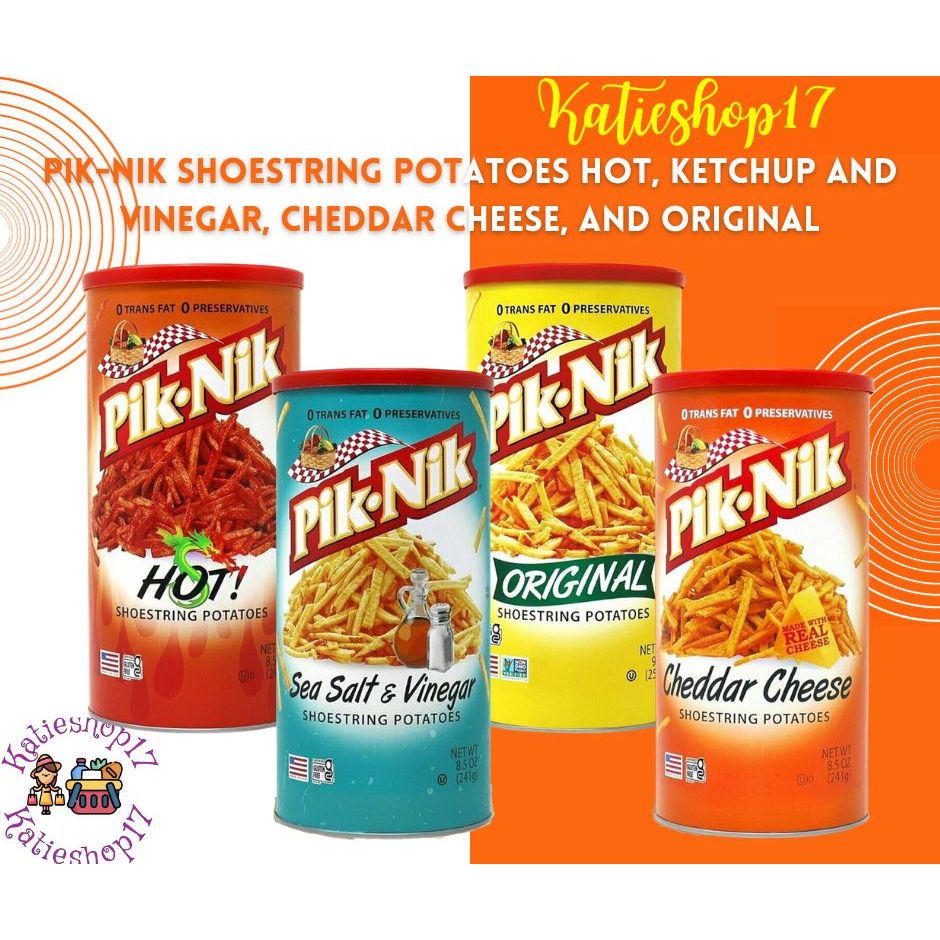 Piknik Ketchup Fries Thick Cut Potatoes, Piknik Original, Pik-nik ...