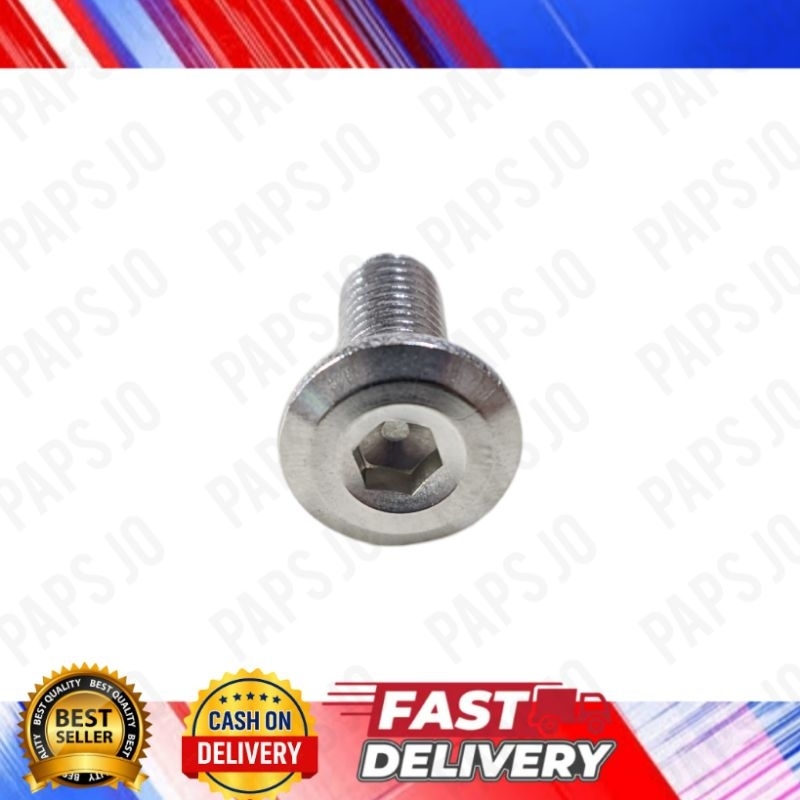 STAINLESS DISC BOLT STOCK DESIGN | Shopee Philippines