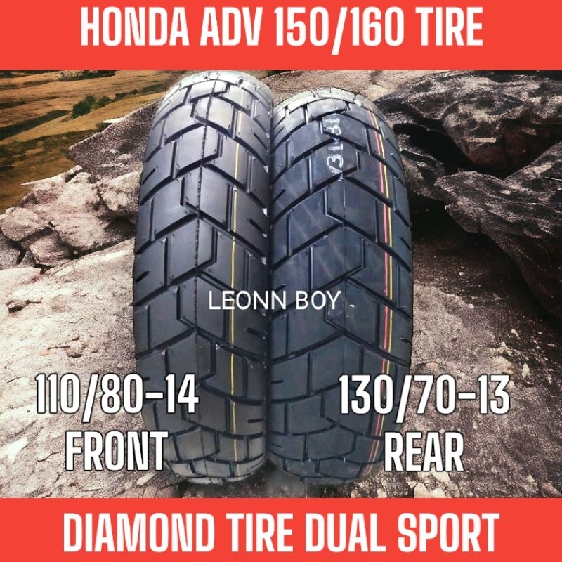 HONDA ADV 150/160 TIRE DUAL SPORT DIAMOND | Shopee Philippines