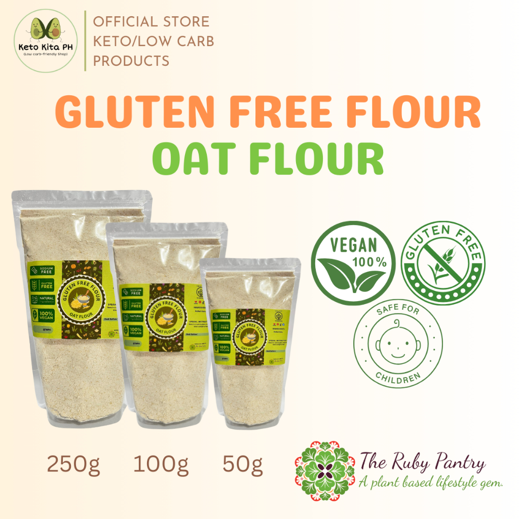 Oat Flour - Plant-Based, Vegan, Dairy-Free, Soy-Free, Gluten-Free, Baby ...