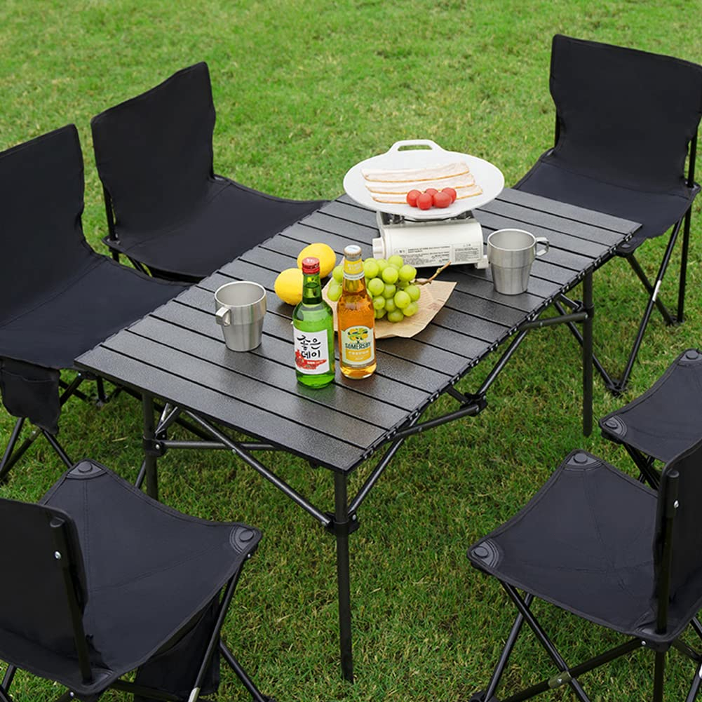 Backpack Table Outdoor Folding Table Portable Camping Aluminum Alloy ...