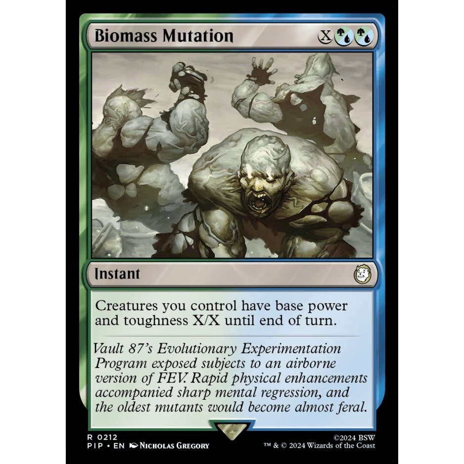 Magic the Gathering | Biomass Mutation | Shopee Philippines