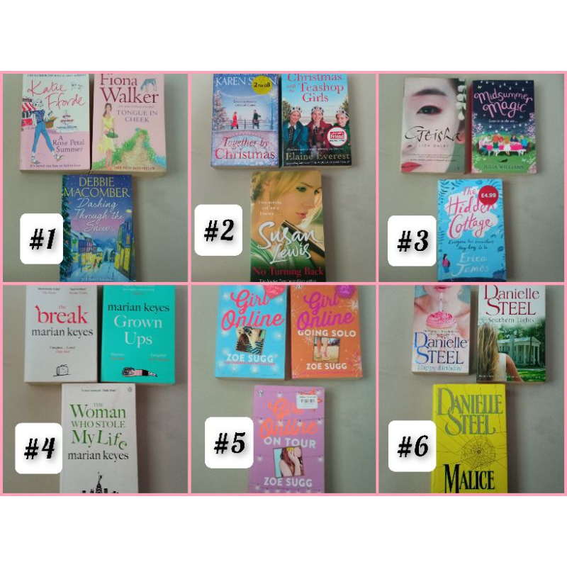 Assorted Book Bundles (Pre-loved) | Shopee Philippines