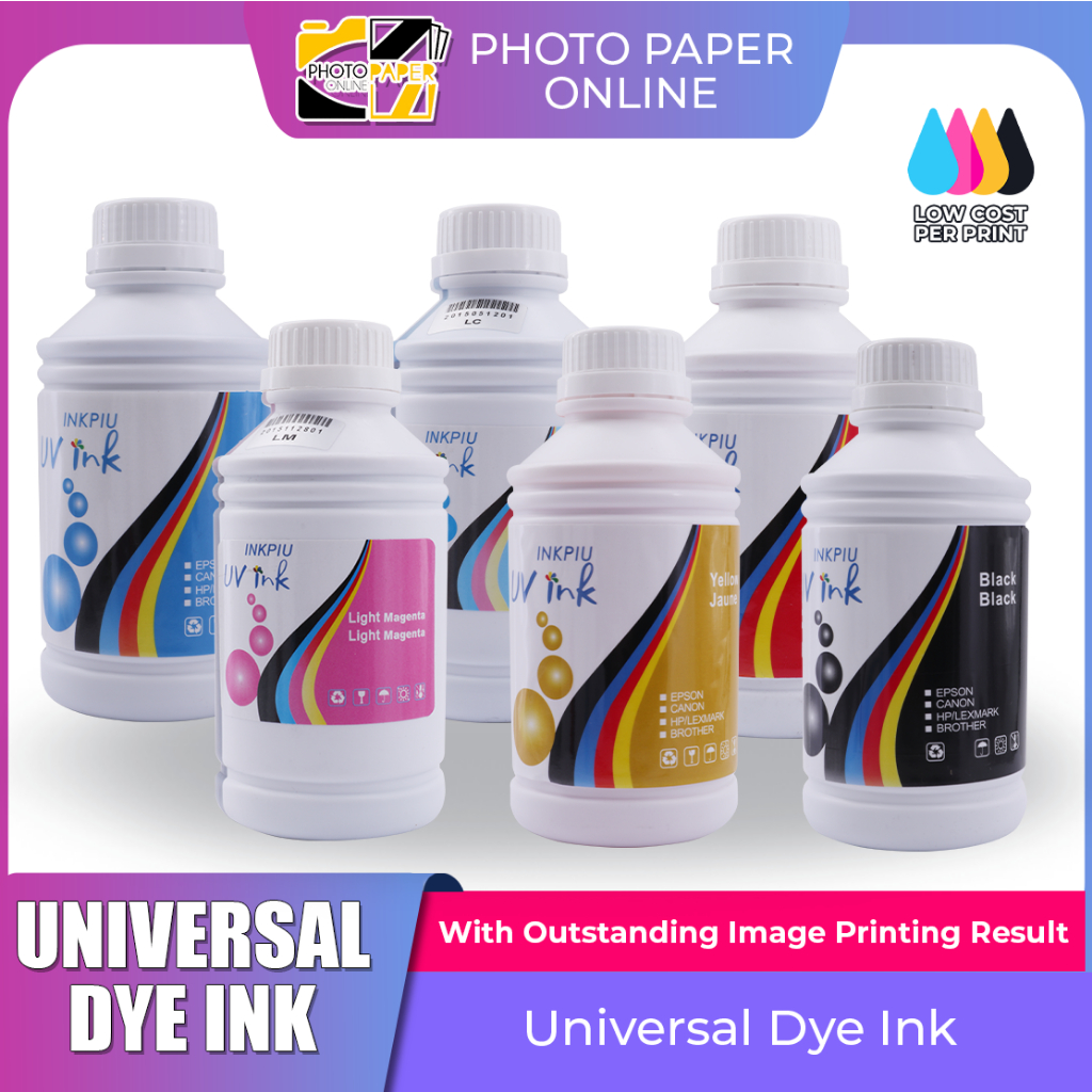 Inkpiu 1 Liter UV Dye Ink for Epson and Inkjet | Shopee Philippines