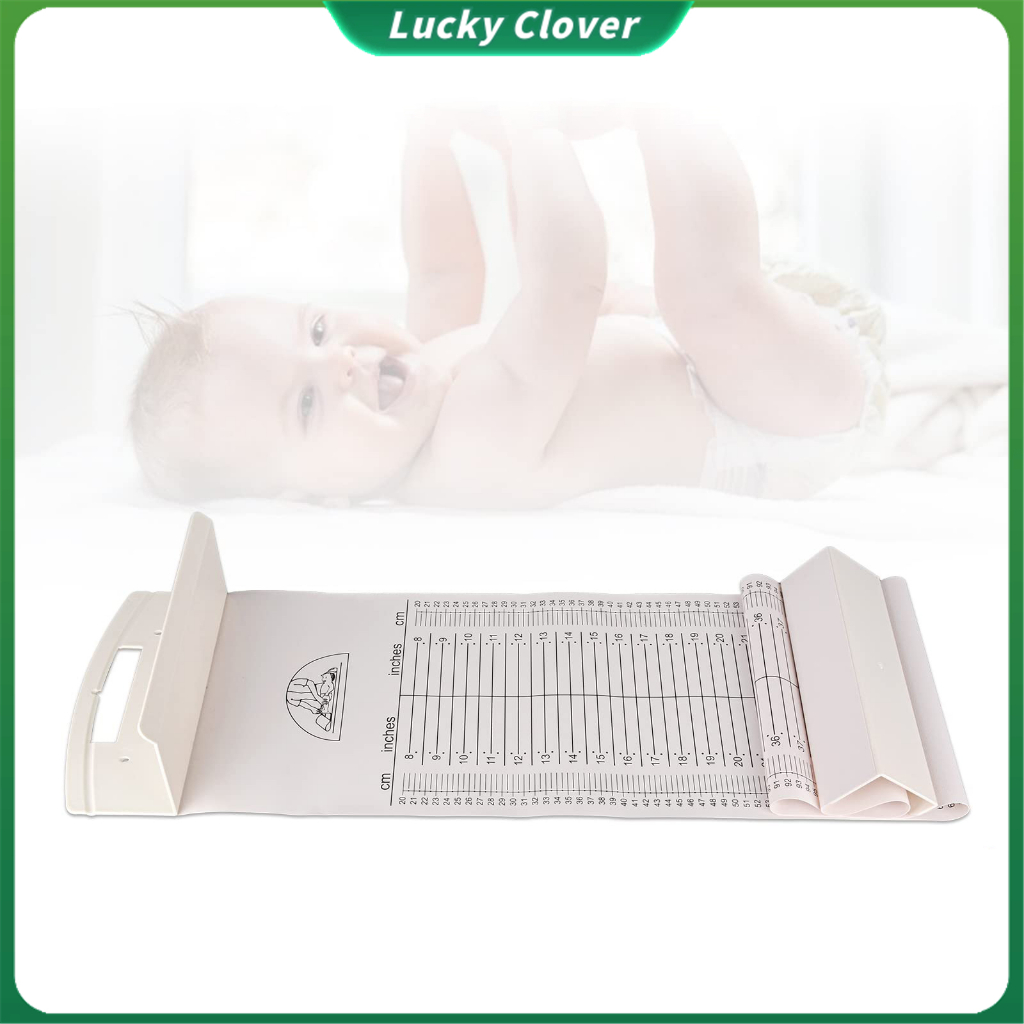 100cm Infant Body Length Measuring Ruler PVC Baby Height Measuring Pad ...