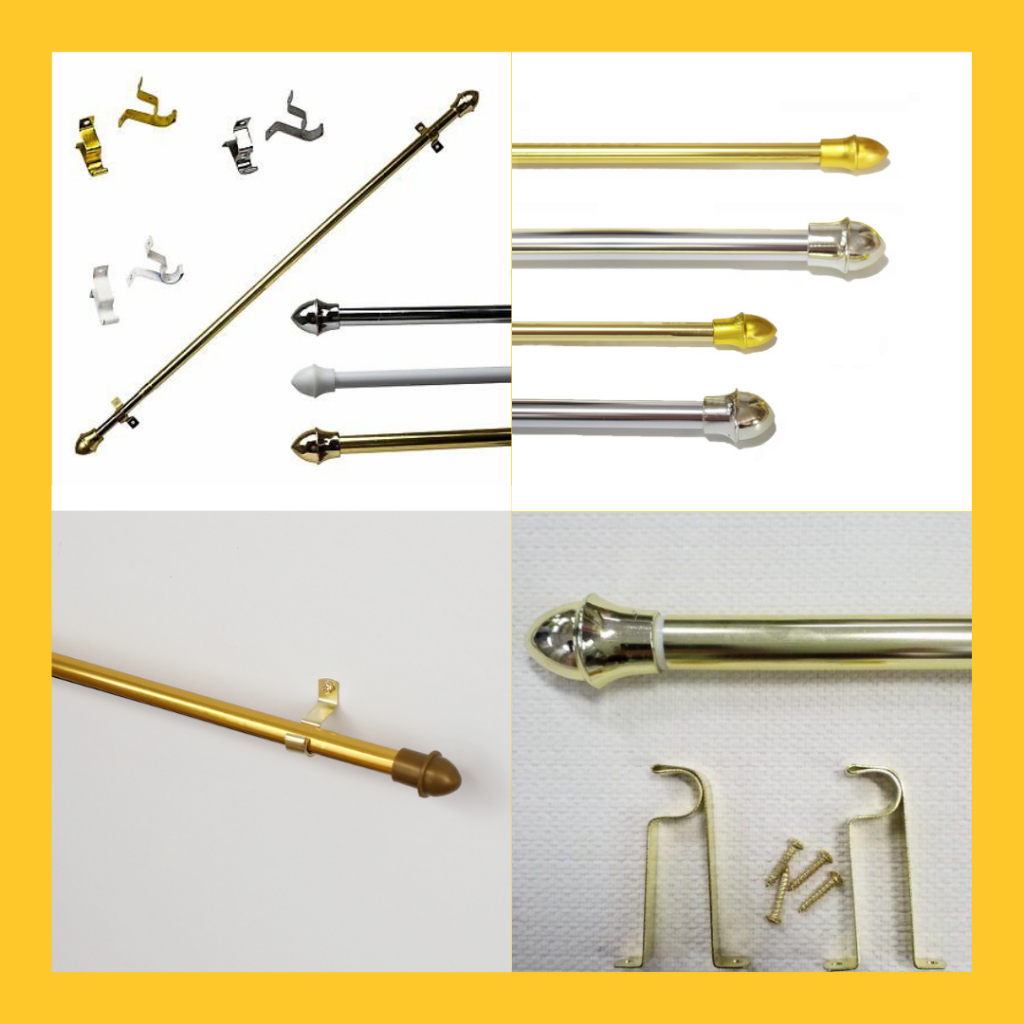 Retractable Curtain Rods 1 to 3 Meters | Shopee Philippines