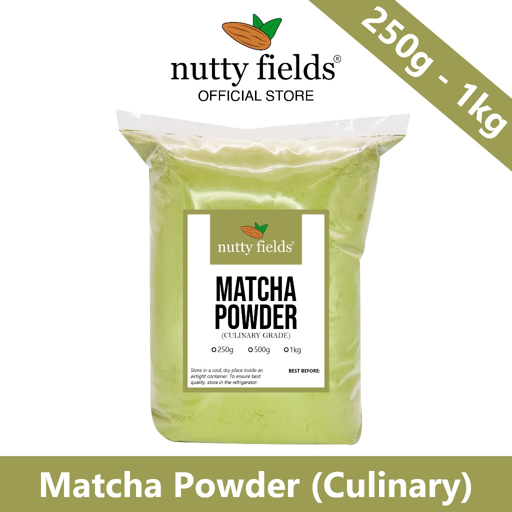 Pure Matcha Powder (250g - 1kg) by Nutty Fields | Shopee Philippines