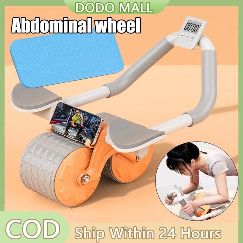 Beginner Abdominal wheel abs workout Rebound ab roller exercise ...
