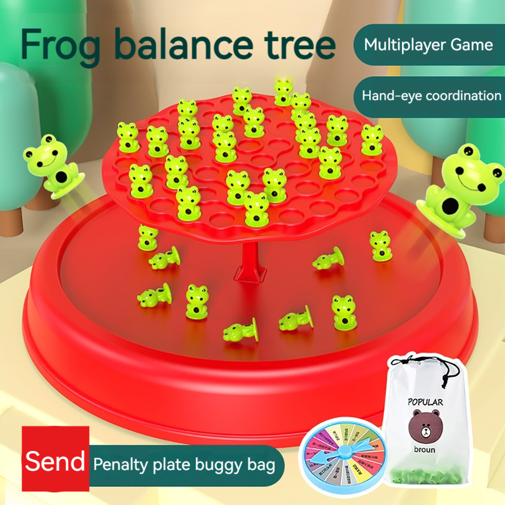Math Toy Frog Balance Tree Educational Parent-child Interaction Table ...